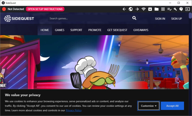 【2024年】SideQuestの導入方法（メタクエスト版・PC版・Android版）を画像で解説！