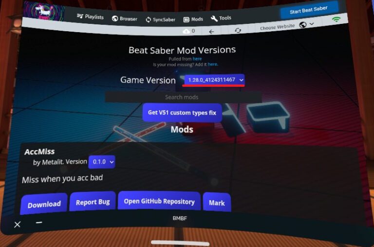 【Quest版BeatSaber（ビートセイバー）】Modの導入方法を画像多めで解説！