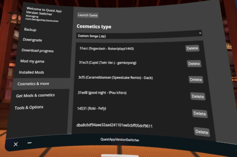 【初心者向け】Quest版ビートセイバーのダウングレード方法！【QAVS】