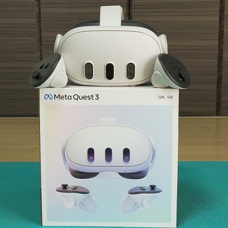 【Quest3レビュー】進化を感じたがQuest2ほどの感動は無し