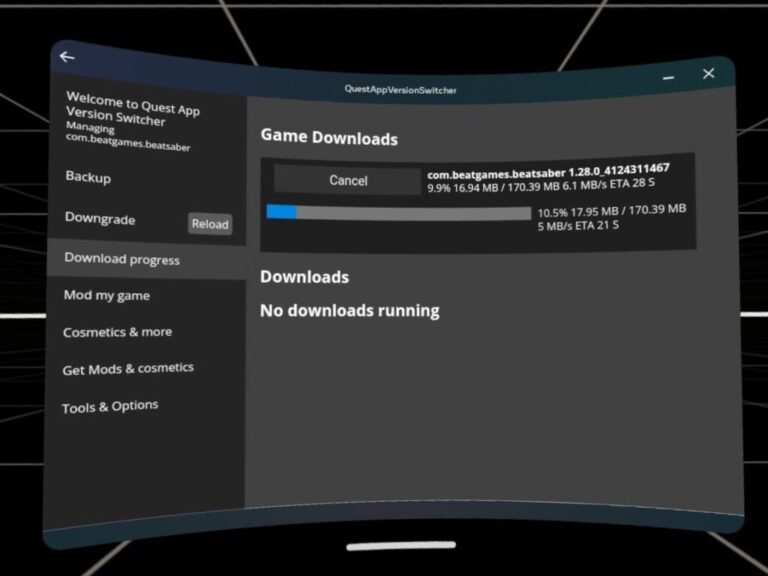【初心者向け】Quest版ビートセイバーのダウングレード方法！【QAVS】