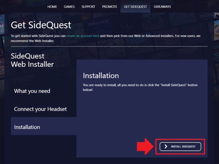 Quest版SideQuestがヘッドセット設定に対応！3Dカメラ化・高画質化が気楽に試せるように