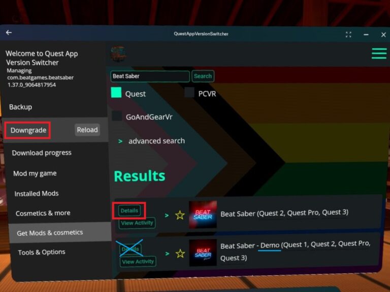 【初心者向け】Quest版ビートセイバーのダウングレード方法！【QAVS】
